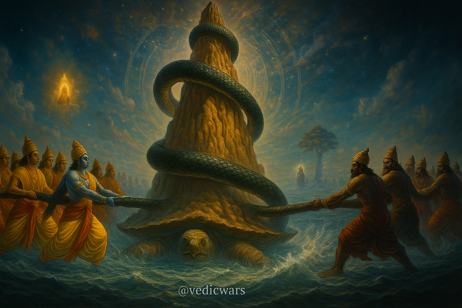 Samudra Manthan: Sacred Story, Practical Science - Vedic Wars